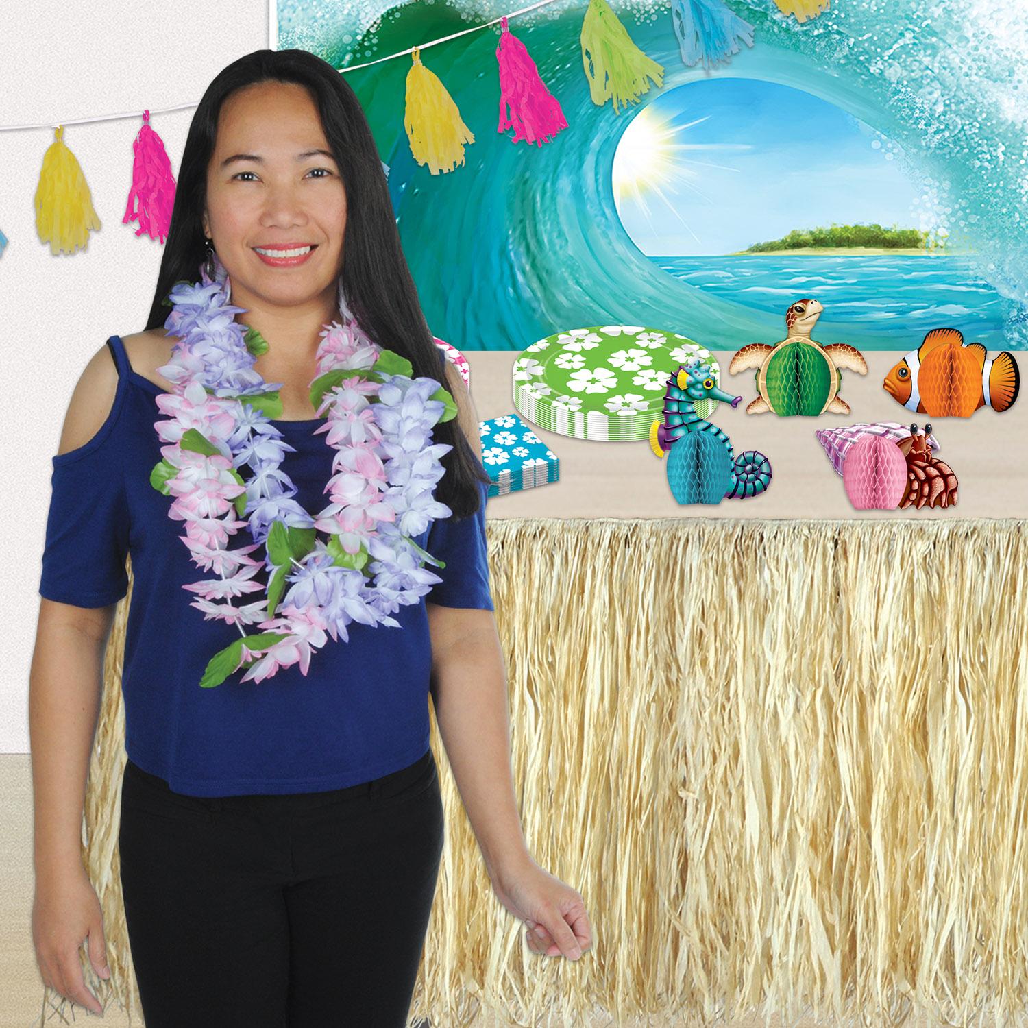 Bulk 48 Pack Luau Party Sea Creatures Mini Centerpieces | Beistle ...