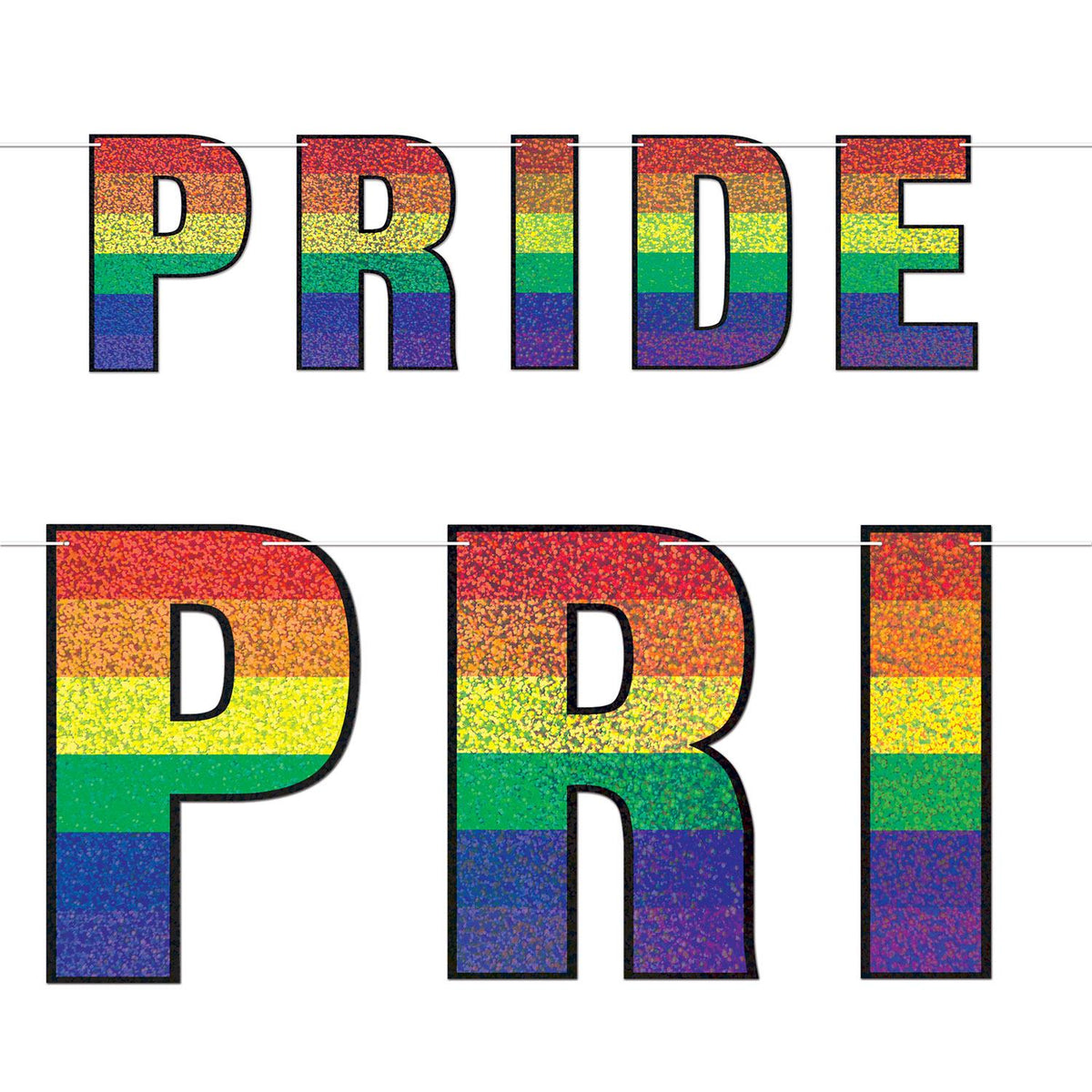 Bulk 12 Pack Pride Party Streamer | Beistle – PartyDecorations.com