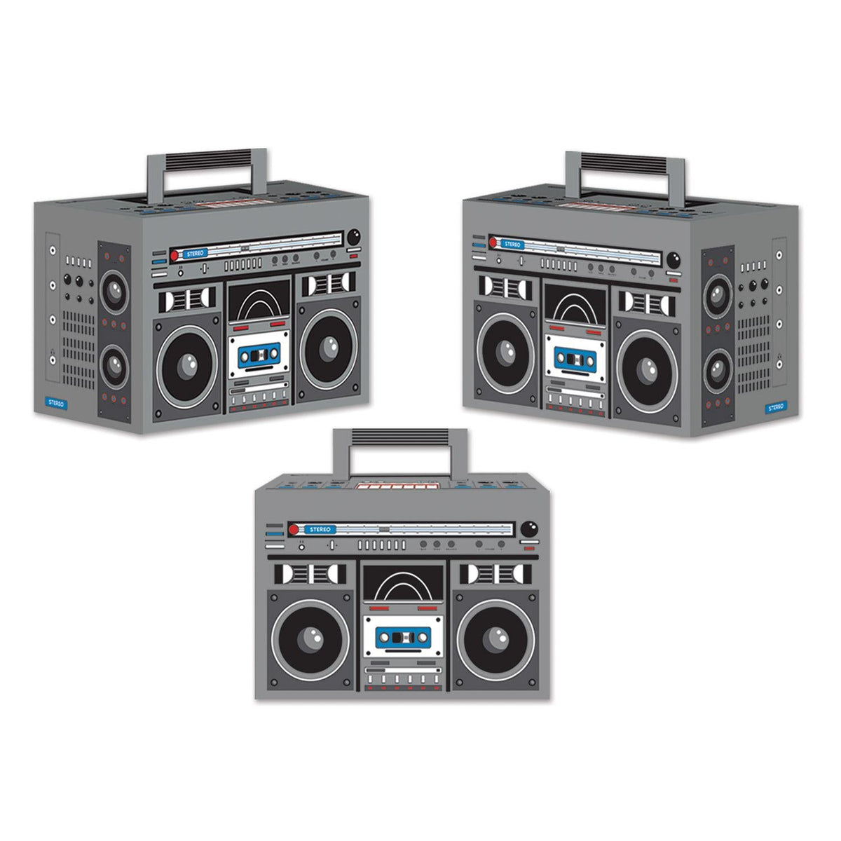 Bulk 36 Pack Boom Box Party Favor Boxes | Beistle – PartyDecorations.com