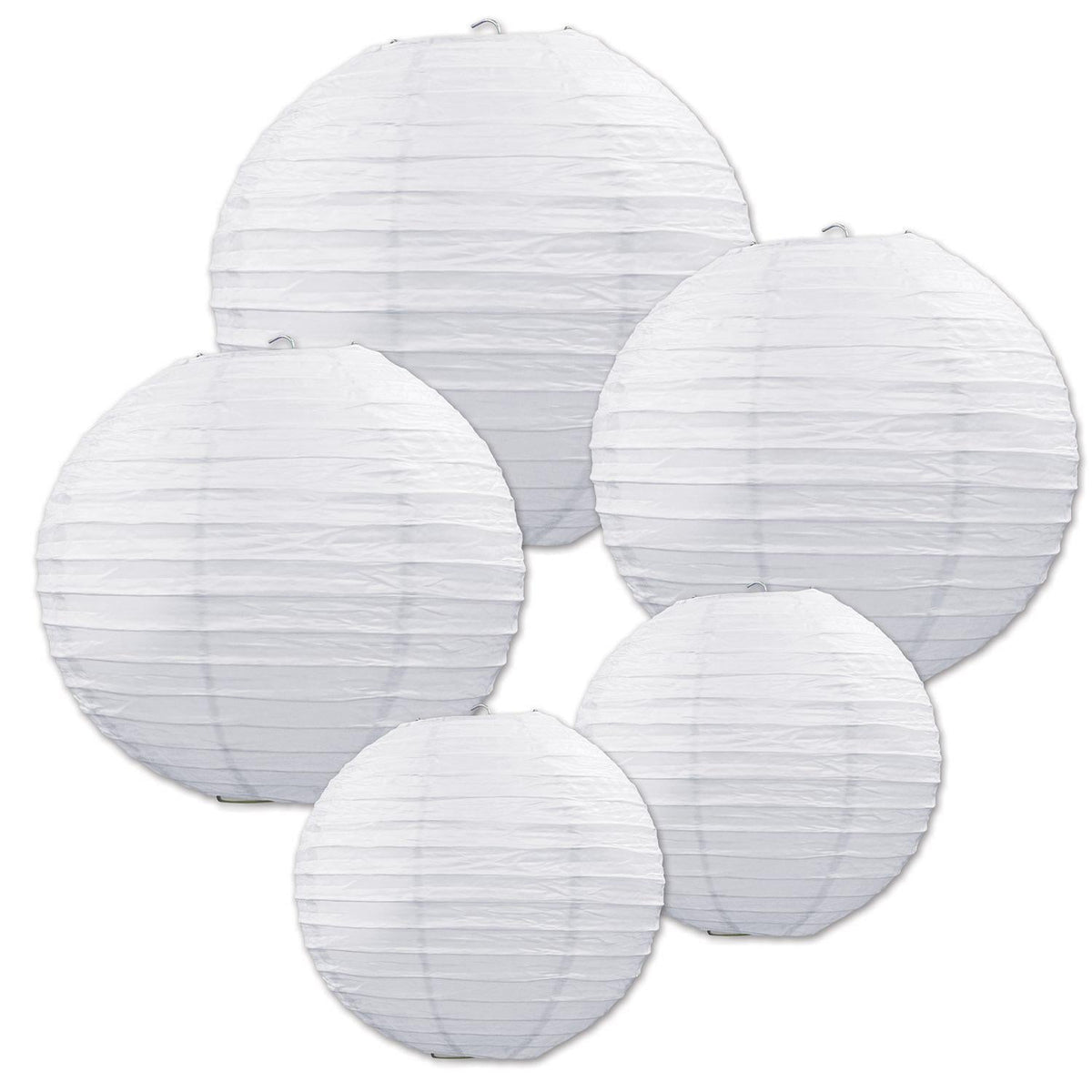 Bulk 6 Pack Beistle Paper Lantern Assortment – PartyDecorations.com