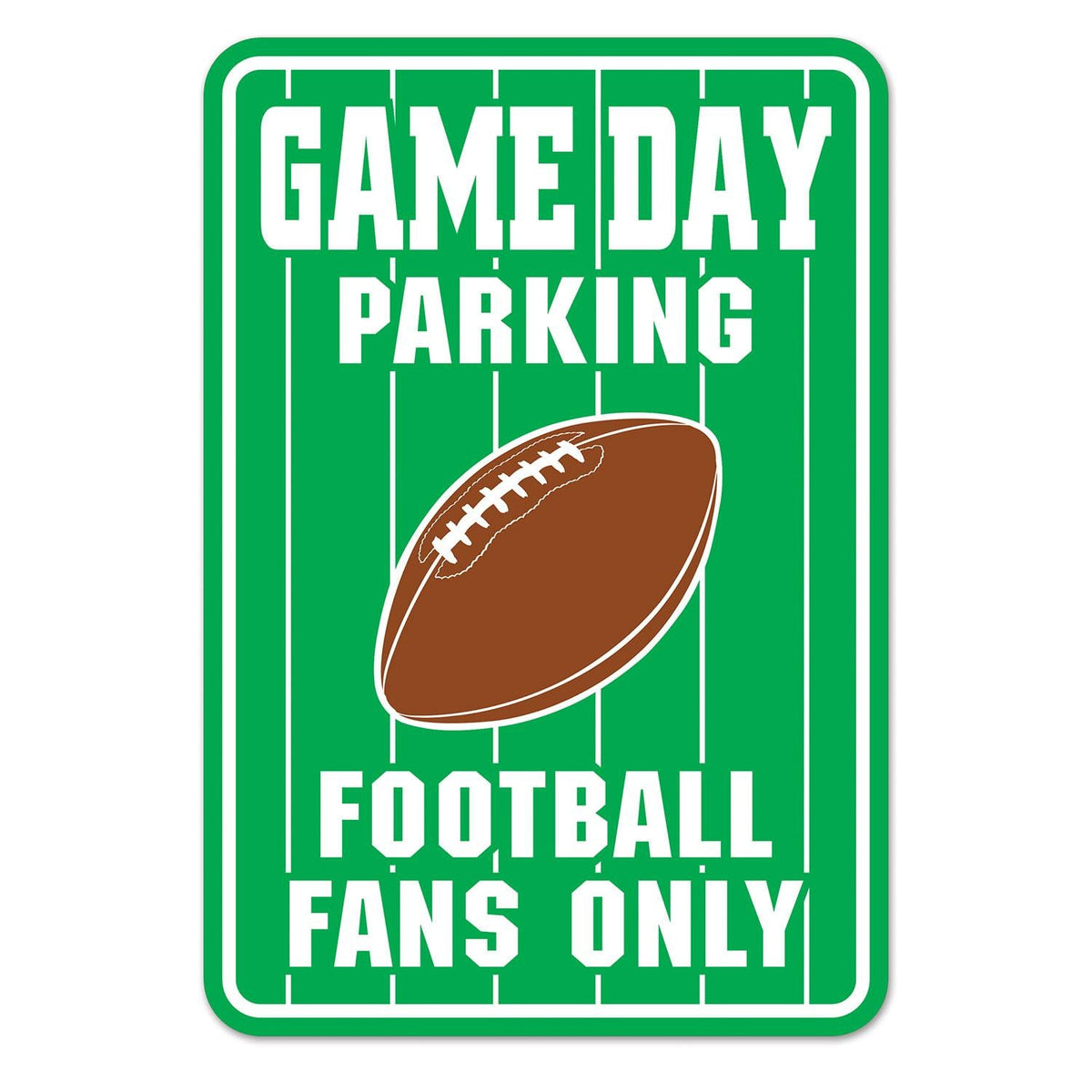 Bulk 24 Pack Beistle Game Day Party Parking Sign – PartyDecorations.com
