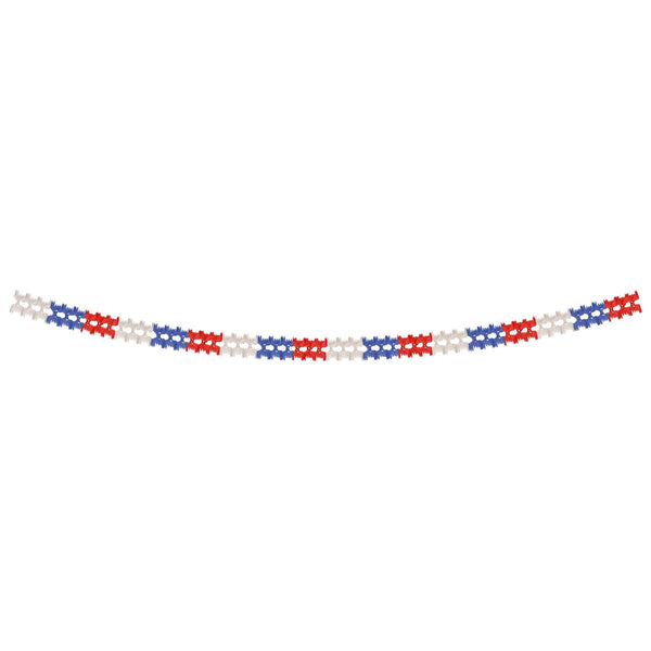 Ships Free! Bulk 12 Pack Beistle Pageant Party Garland - red - white - blue