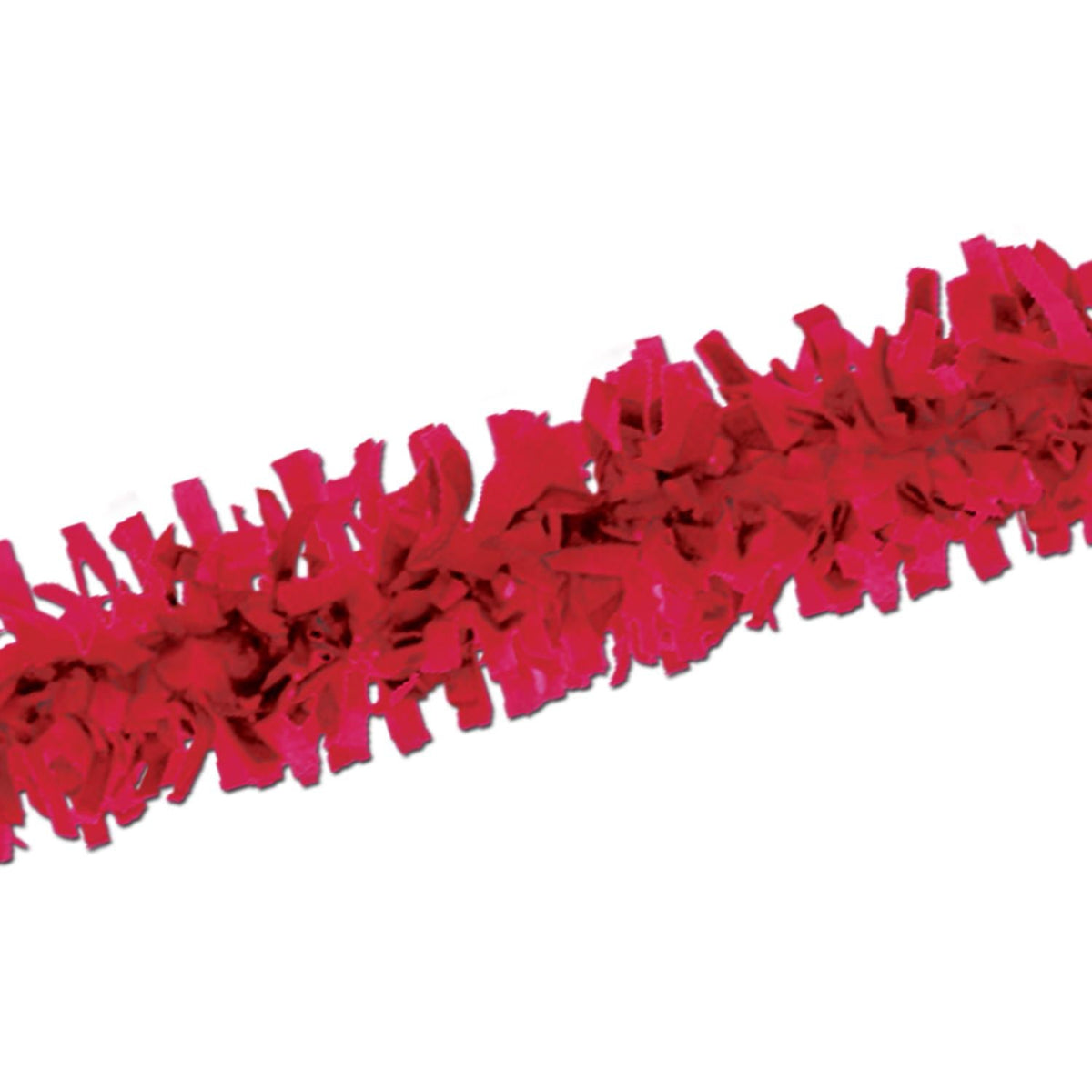 Bulk 12 Piece Packaged Party Tissue Festooning - red | Beistle ...