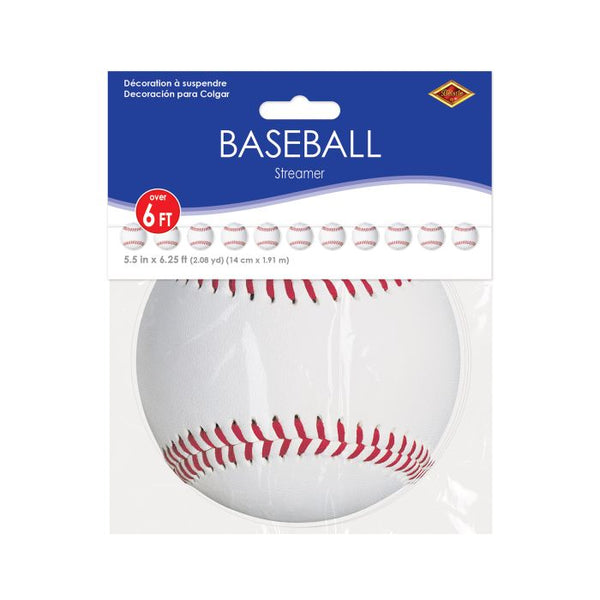 Ships Free! Bulk 12 Pack Beistle Baseball Streamer