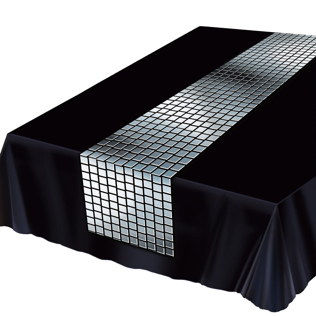 Bulk 12 Pack Metallic Disco Ball Table Runner | Beistle ...