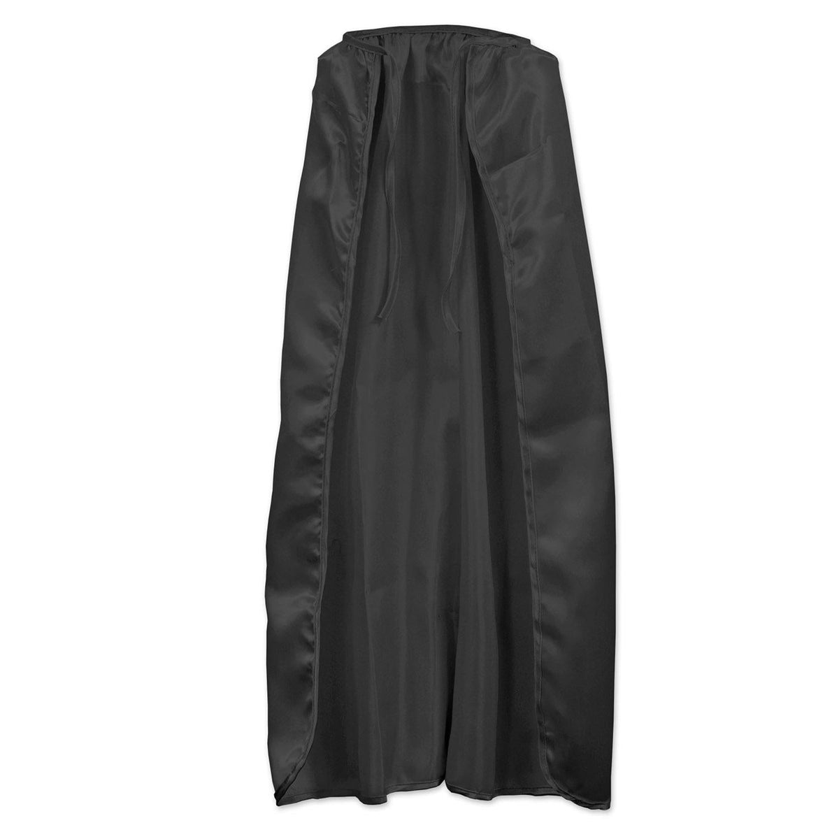 Bulk 12 Pack Fabric Cape - black - string-tie closure | Beistle ...