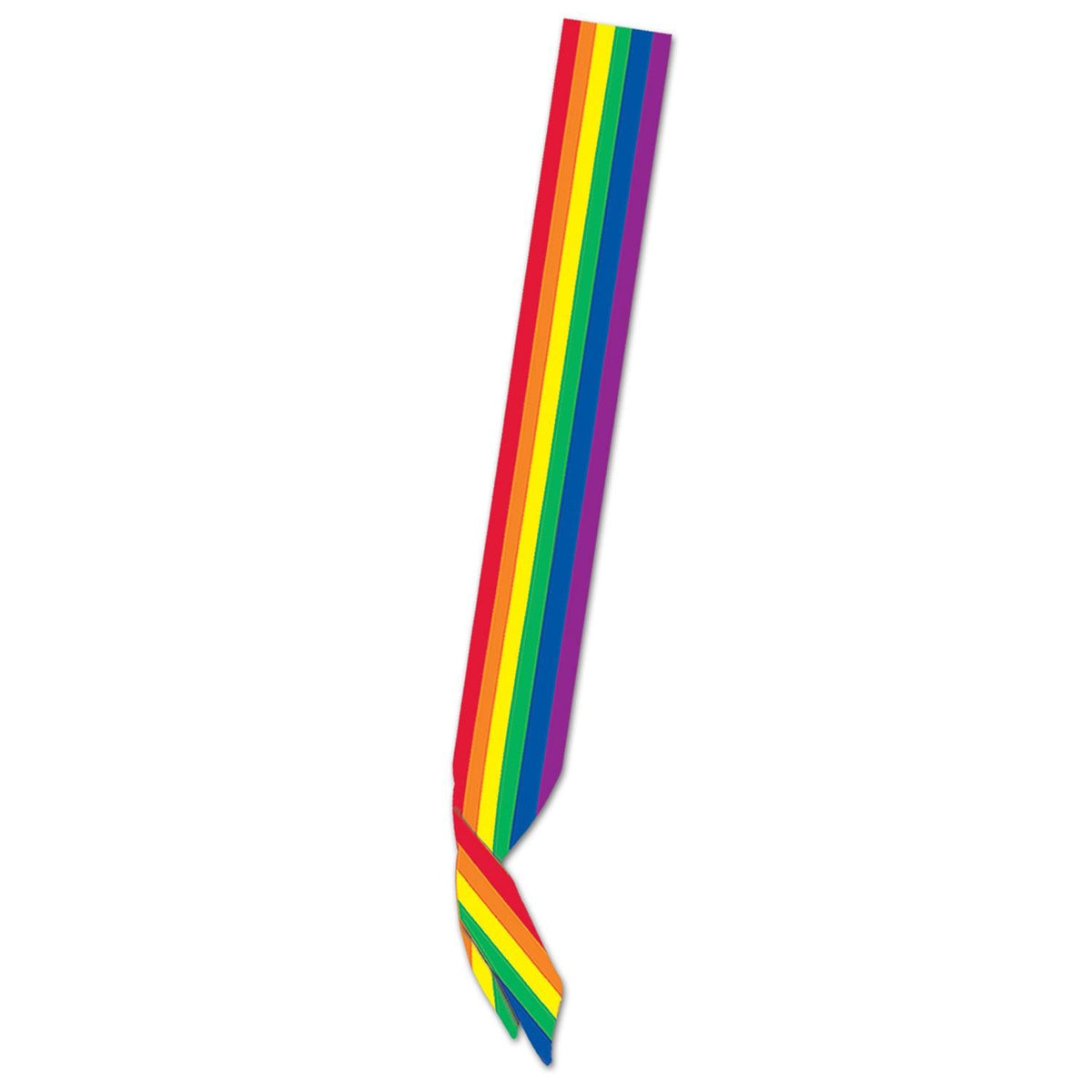 Bulk 6 Pack Rainbow Satin Sash | Beistle – PartyDecorations.com