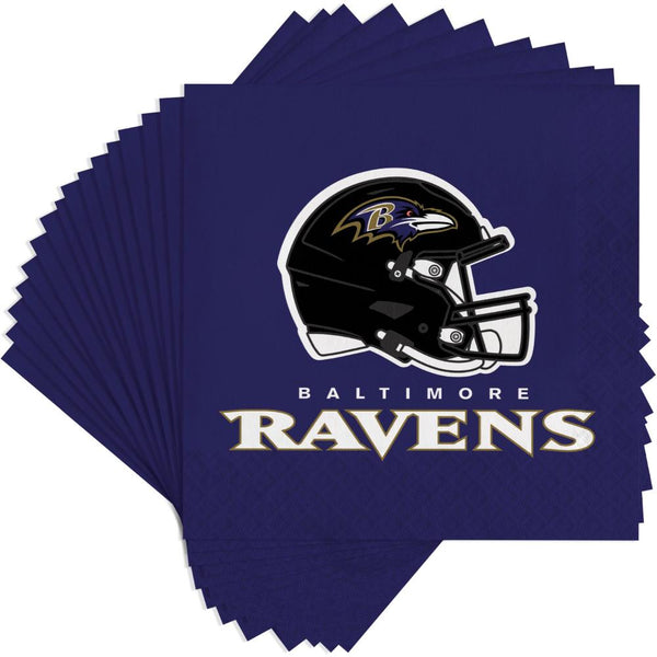 Baltimore Ravens Paper Plates, 8 ct
