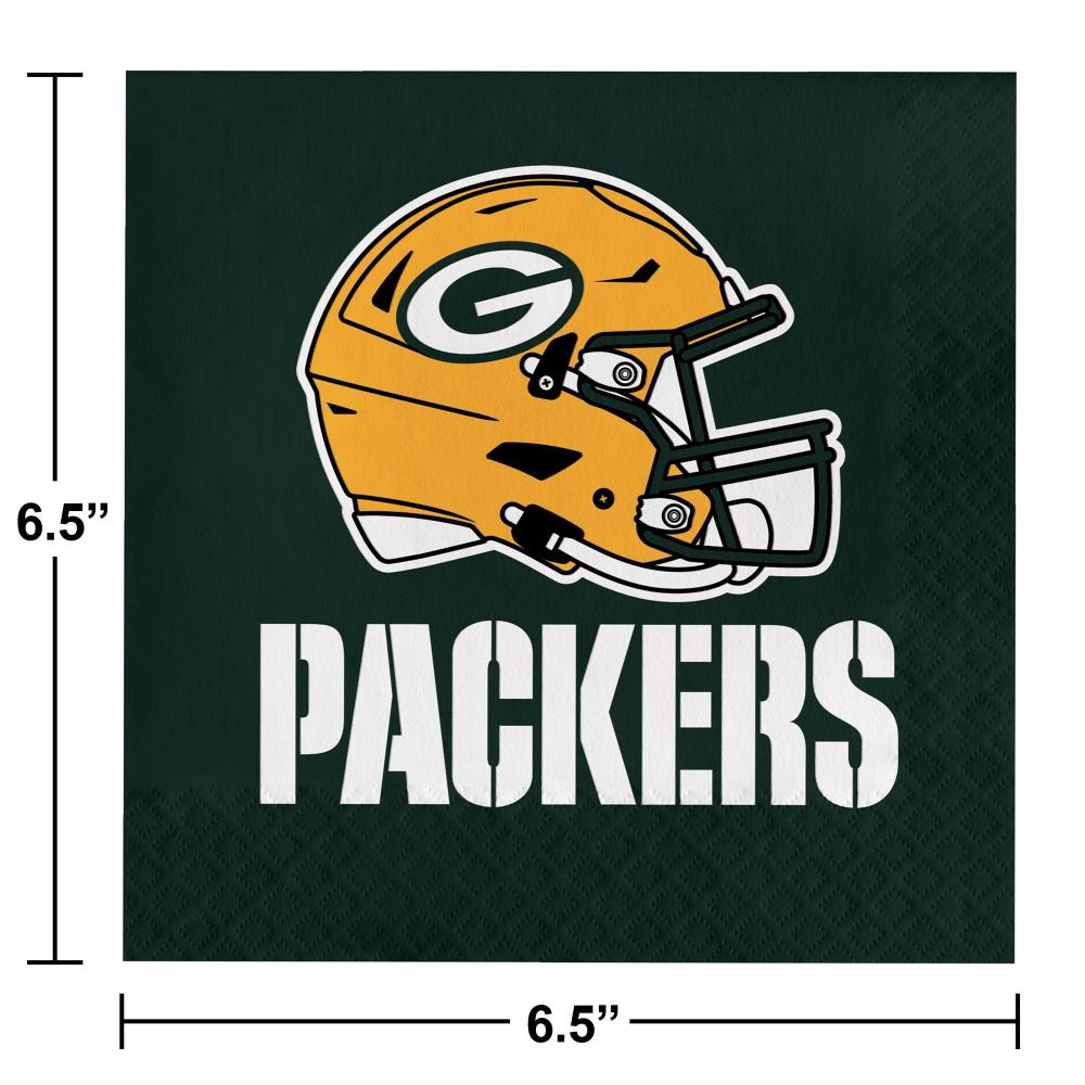 Green Bay Packers Plastic Table Cover, 54" x 102"