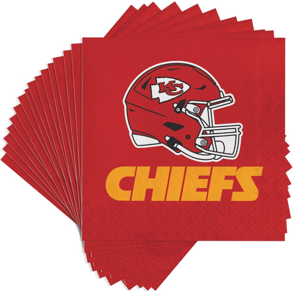 Kansas City Chiefs Paper Plates, 8 ct