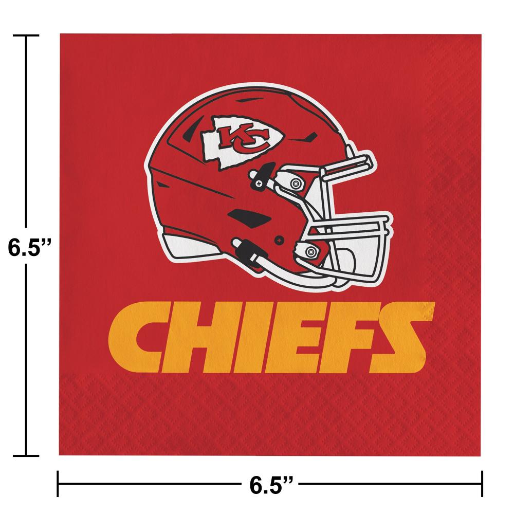 Kansas City Chiefs Paper Plates, 8 ct