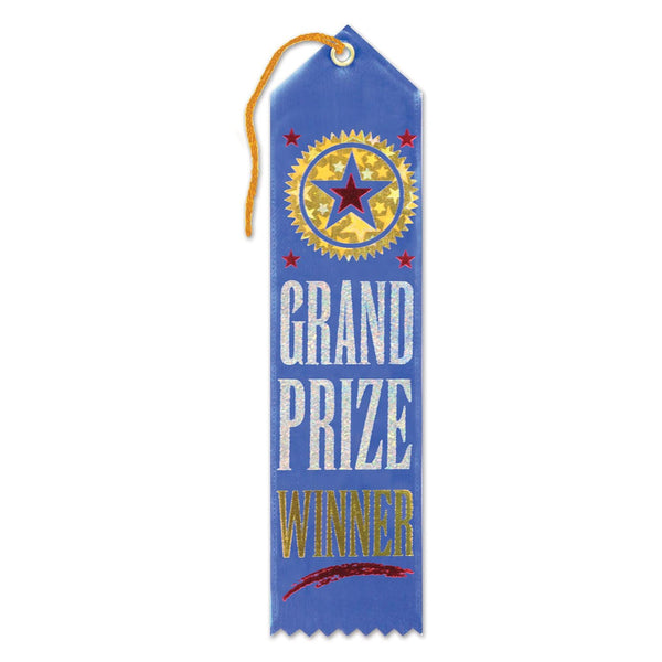 Ships Free! Bulk 6 Pack Beistle Grand Prize Winner Award Ribbon