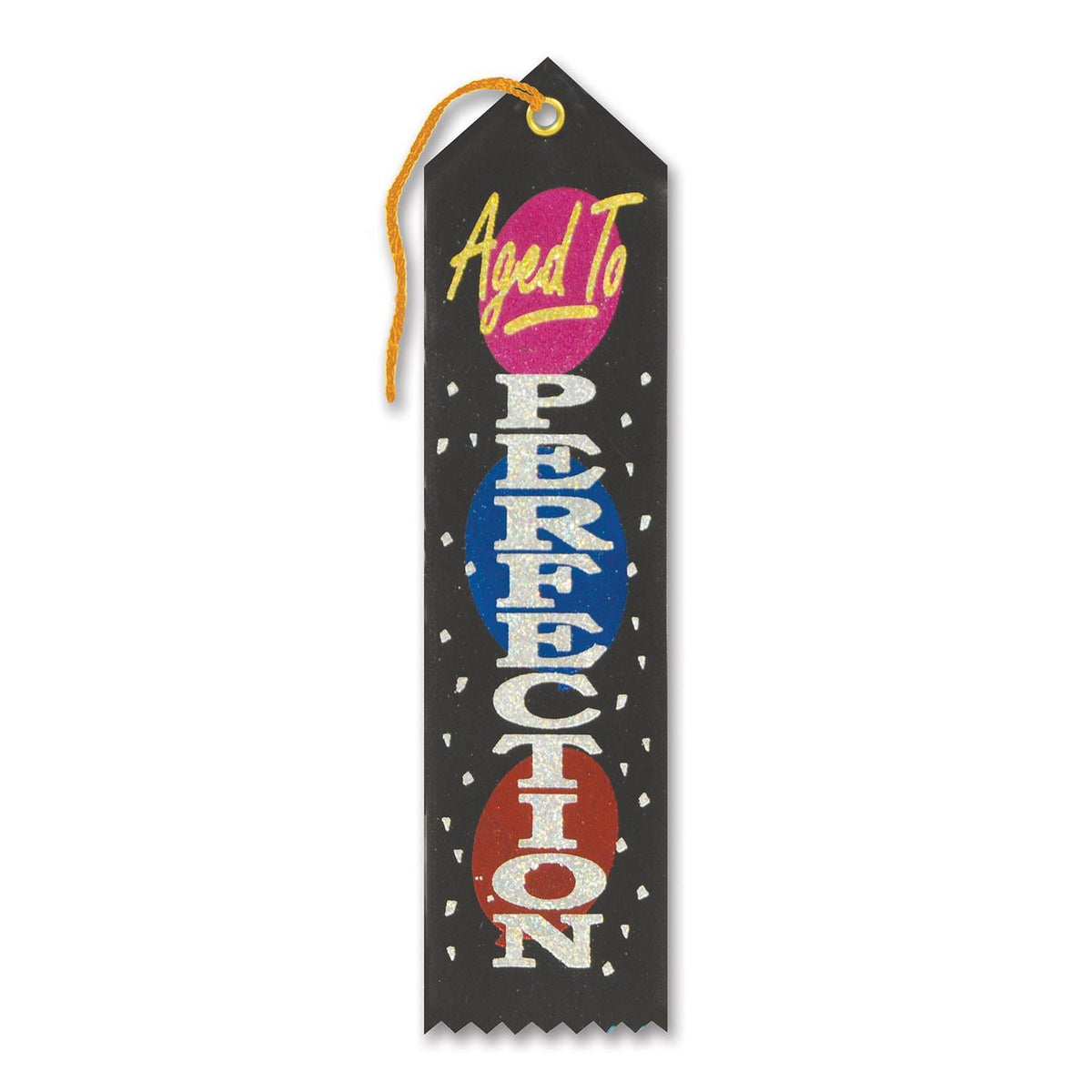 Bulk 6 Pack Aged To Perfection Award Ribbon | Beistle ...