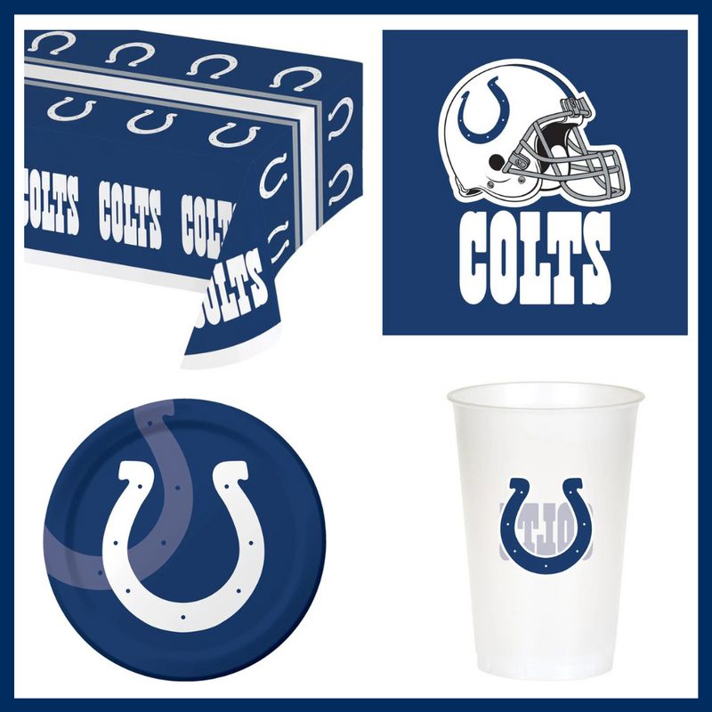 Indianapolis Colts Plastic Cup, 20 Oz, 8 ct