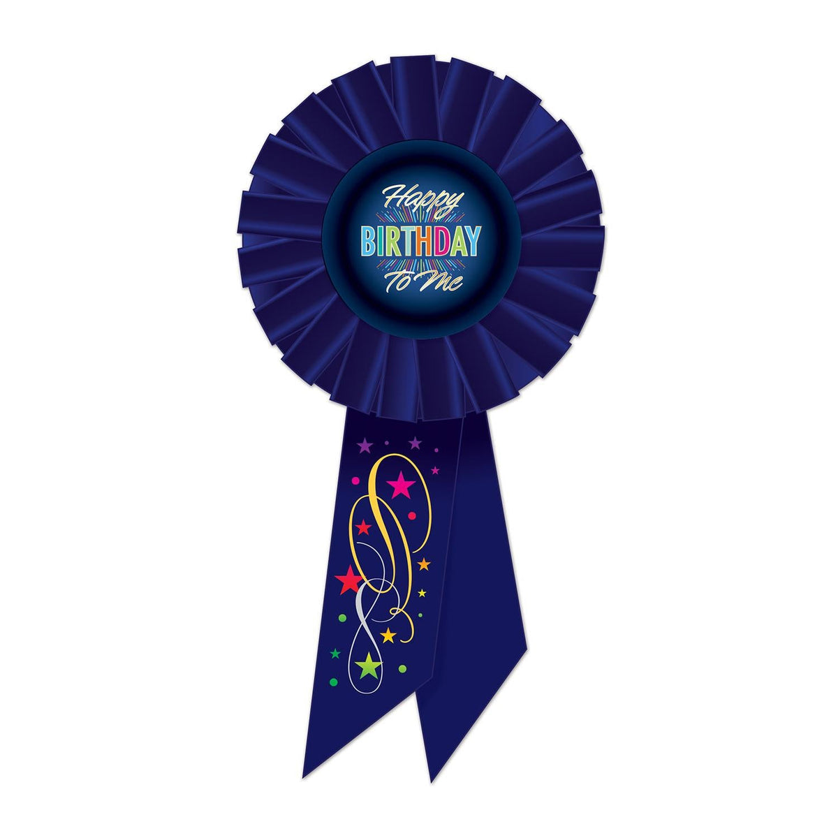 Bulk 6 Pack Happy Birthday To Me Rosette | Beistle – PartyDecorations.com