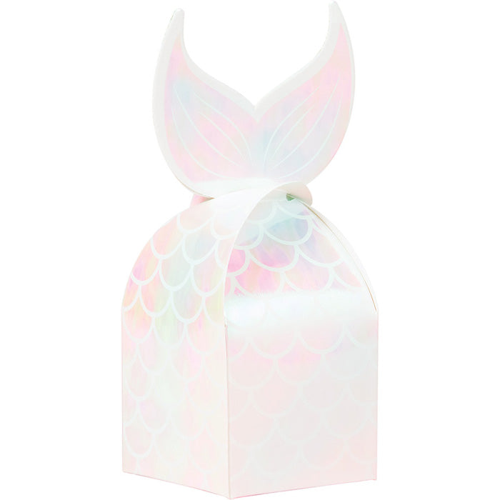 48 Count Bulk Iridescent Mermaid Party Favor Boxes | Creative ...