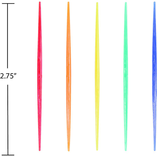 Assorted Color Plastic Picks, 300 ct