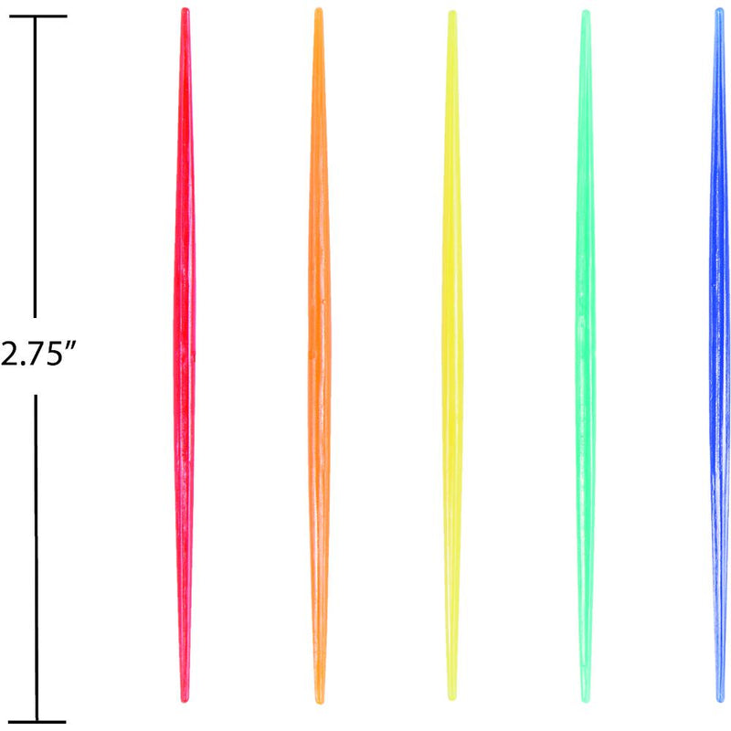 Assorted Color Plastic Picks, 300 ct