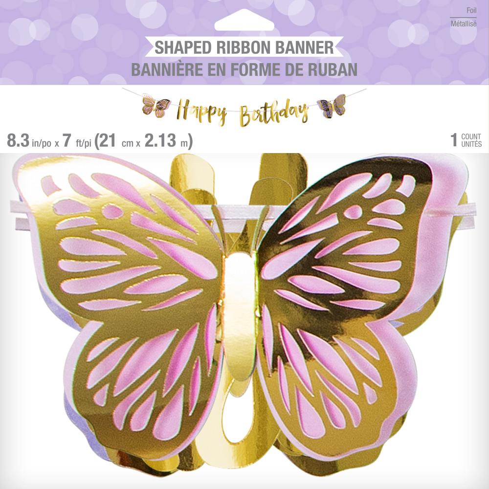 Butterfly Shimmer Luncheon Napkin 16ct
