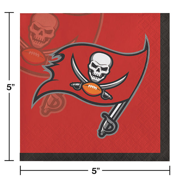 Tampa Bay Buccaneers Dessert Plates, 8 ct
